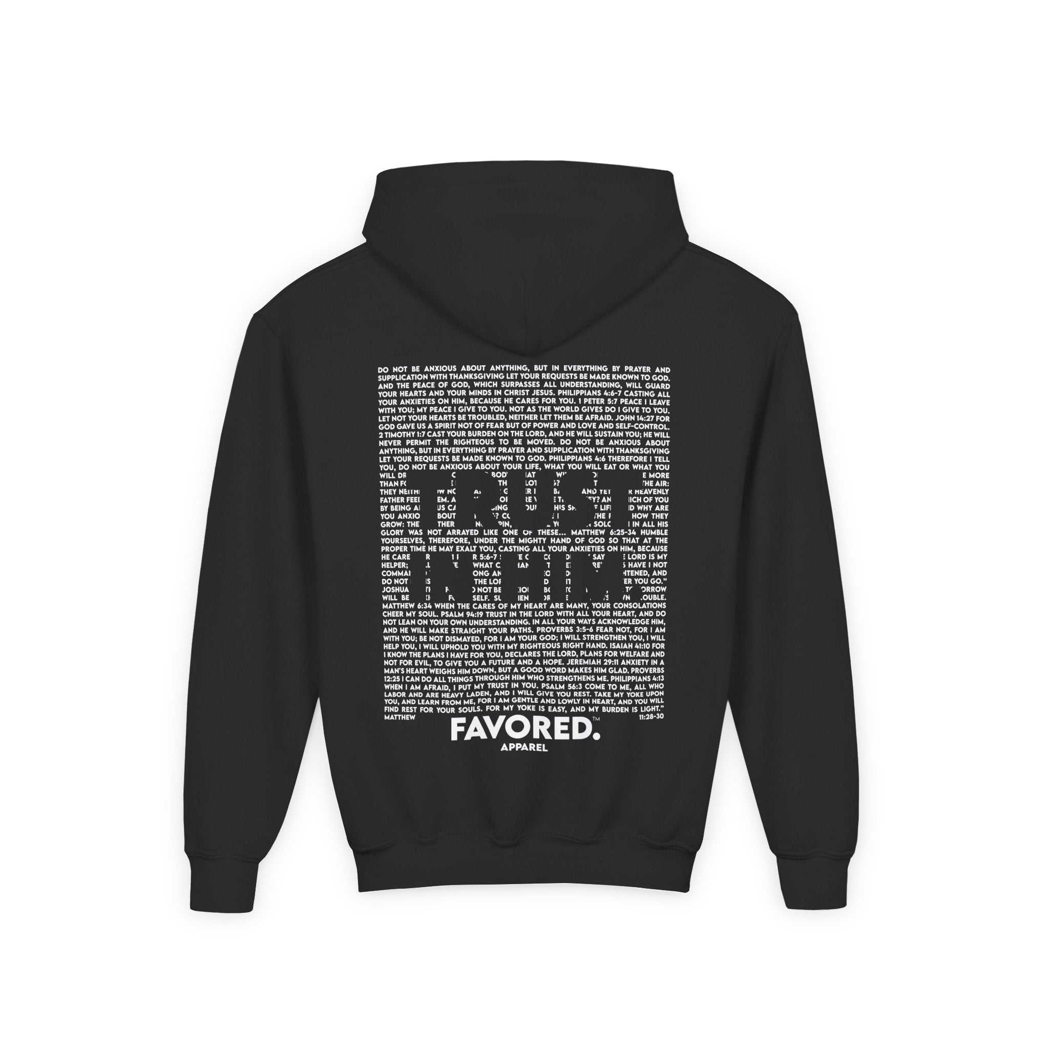 FAVORED. Kids Trust In Him. Hoodie – FAVORED. Apparel